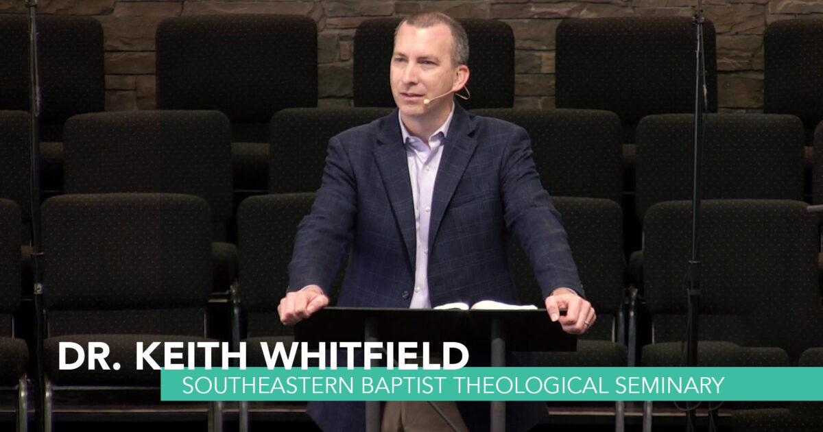 Dr. Keith Whitfield - Special Guest | First Irving